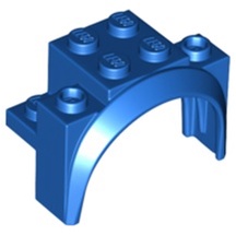 Lego Part 18974 4x 2 1/2x2 1/3 Mudguard with Arch Round (2pcs per Lot ...