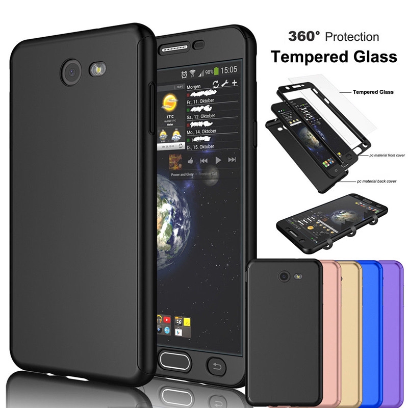 For Samsung Galaxy J6+ J4+ J6 J8 2018 J7Pro J5Pro J7 J7Prime 360 Full ...
