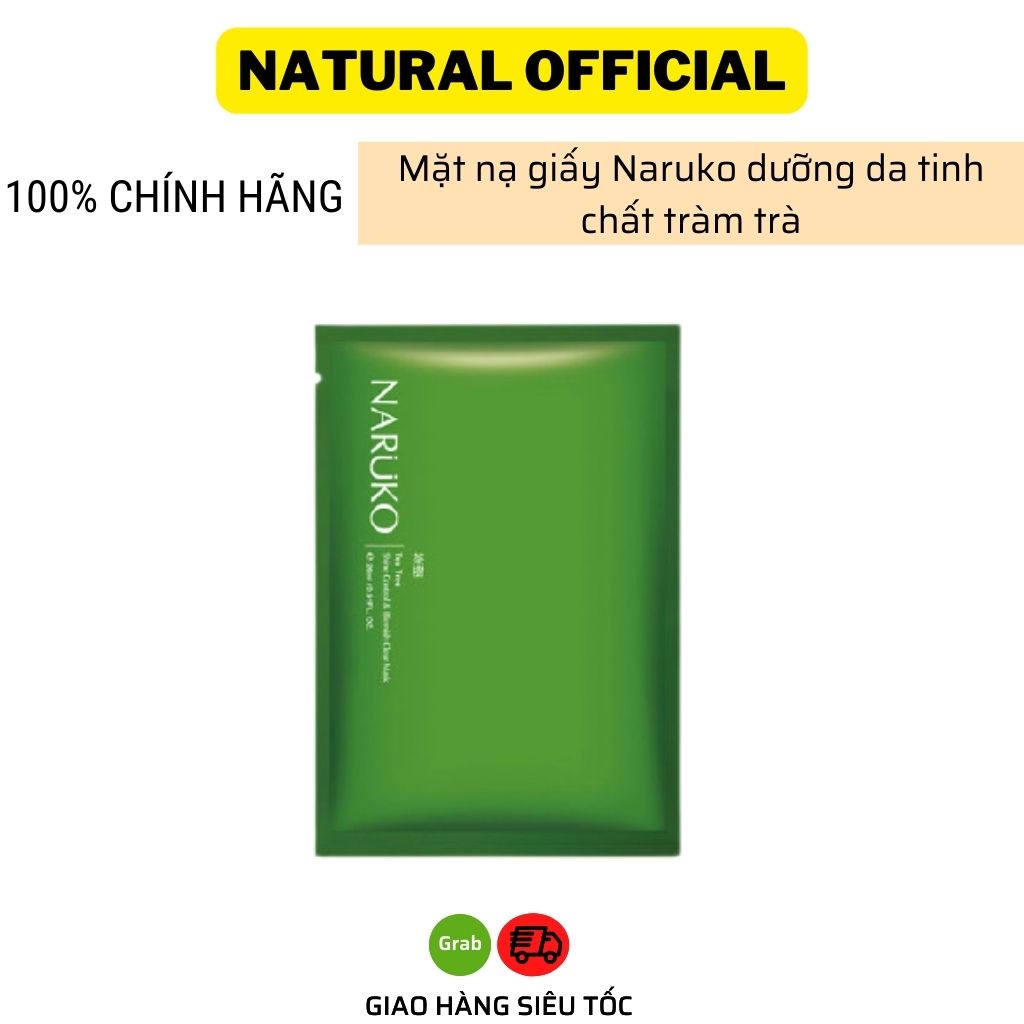 Naruko Tea Tree Mask Clean Acne In Taiwan (retail-1 pieces) | Shopee ...