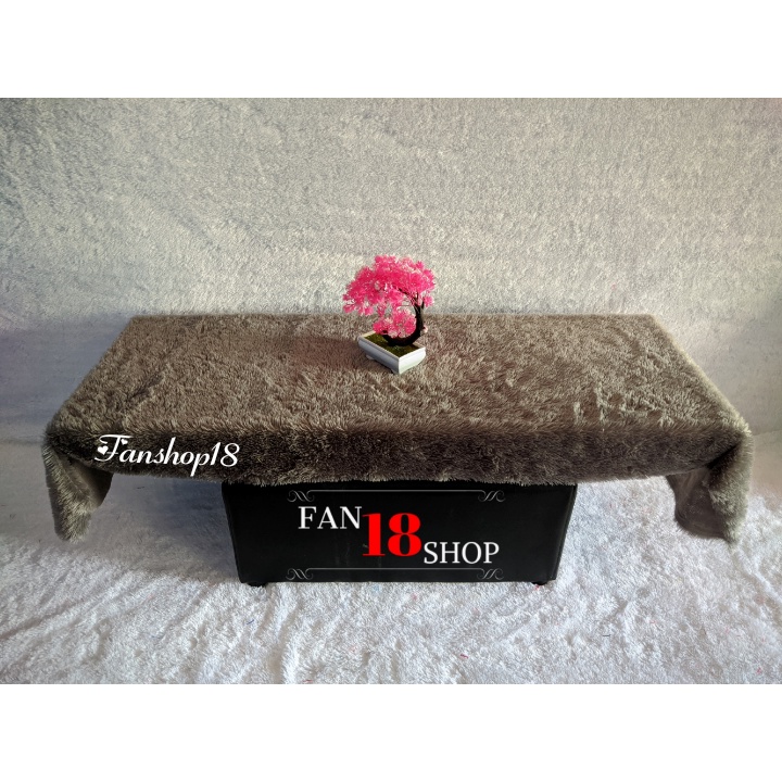 1kg=6pcs Rasfur Feather Table Cloth Size 150*50cm / Guest Table Cloth ...