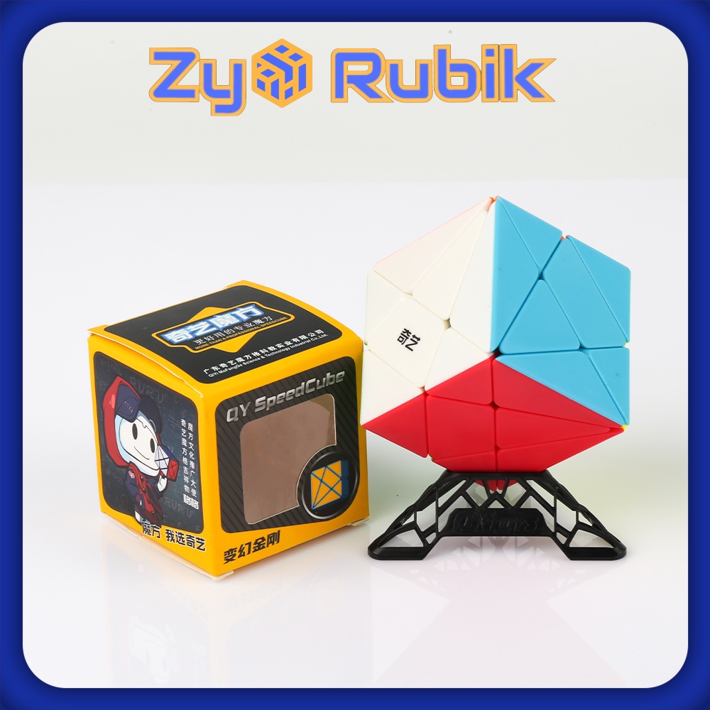 Combo Rubik Variant QiYi Axis + DNA Sole Full Color - ZyO Rubik ...