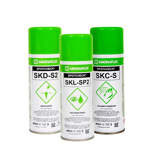 Magnaflux Spotcheck Set Dye Cleaner Penetrant Developer SET Welding ...