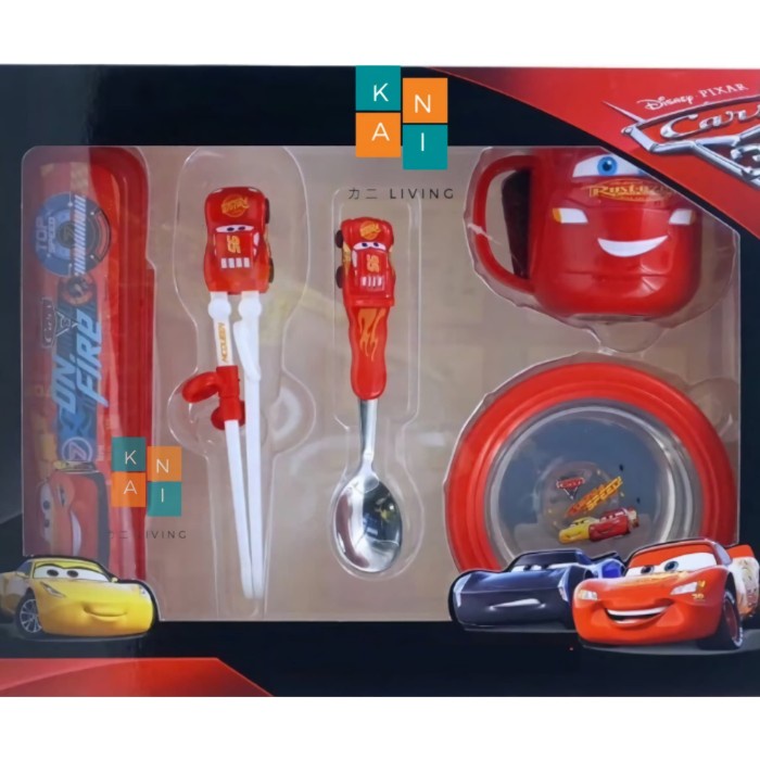 Original DISNEY FROZEN ELSA CARS CHOPSTICK DISNEY GIFT SET | Shopee ...