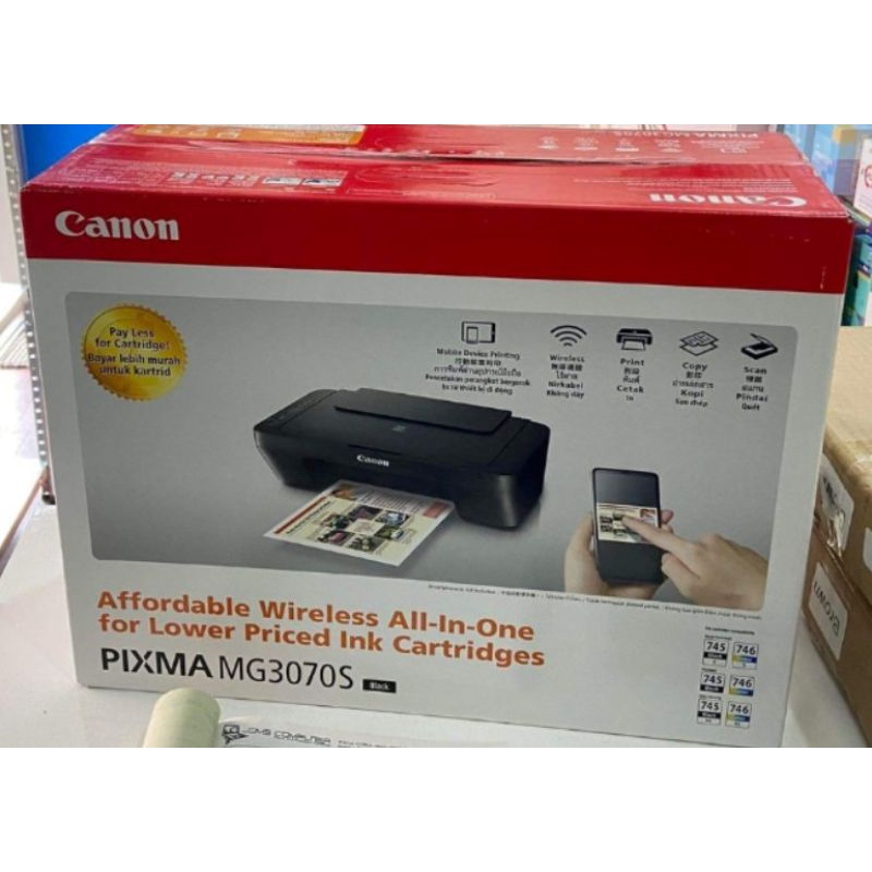 Canon Pixma MG3070s All in one Printer | Shopee Philippines