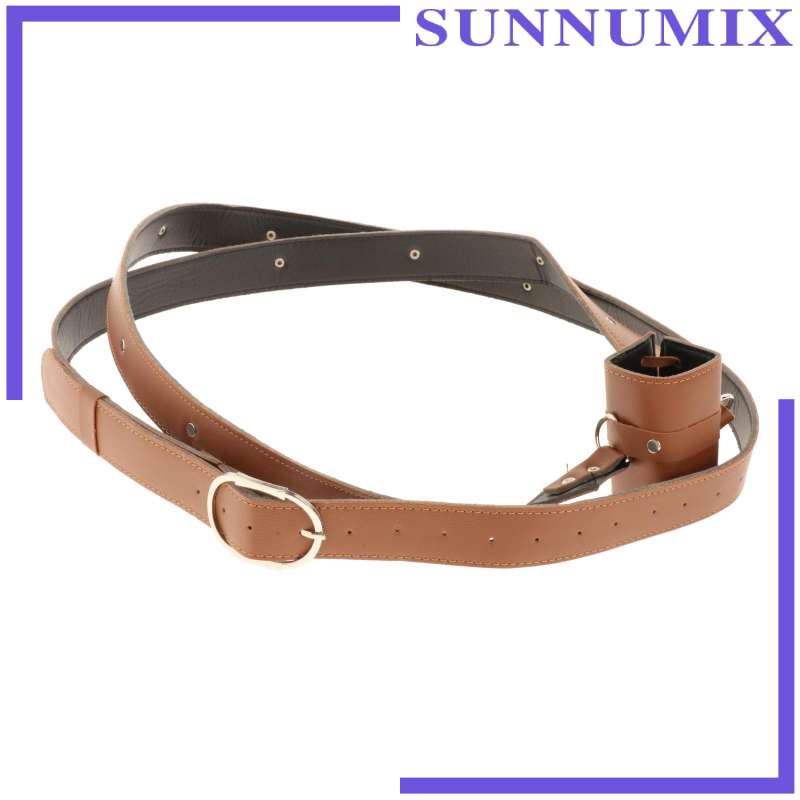 [SUNNIMIX] Medieval Katana Samurai PU Leather Scabbard Belt Rapier ...