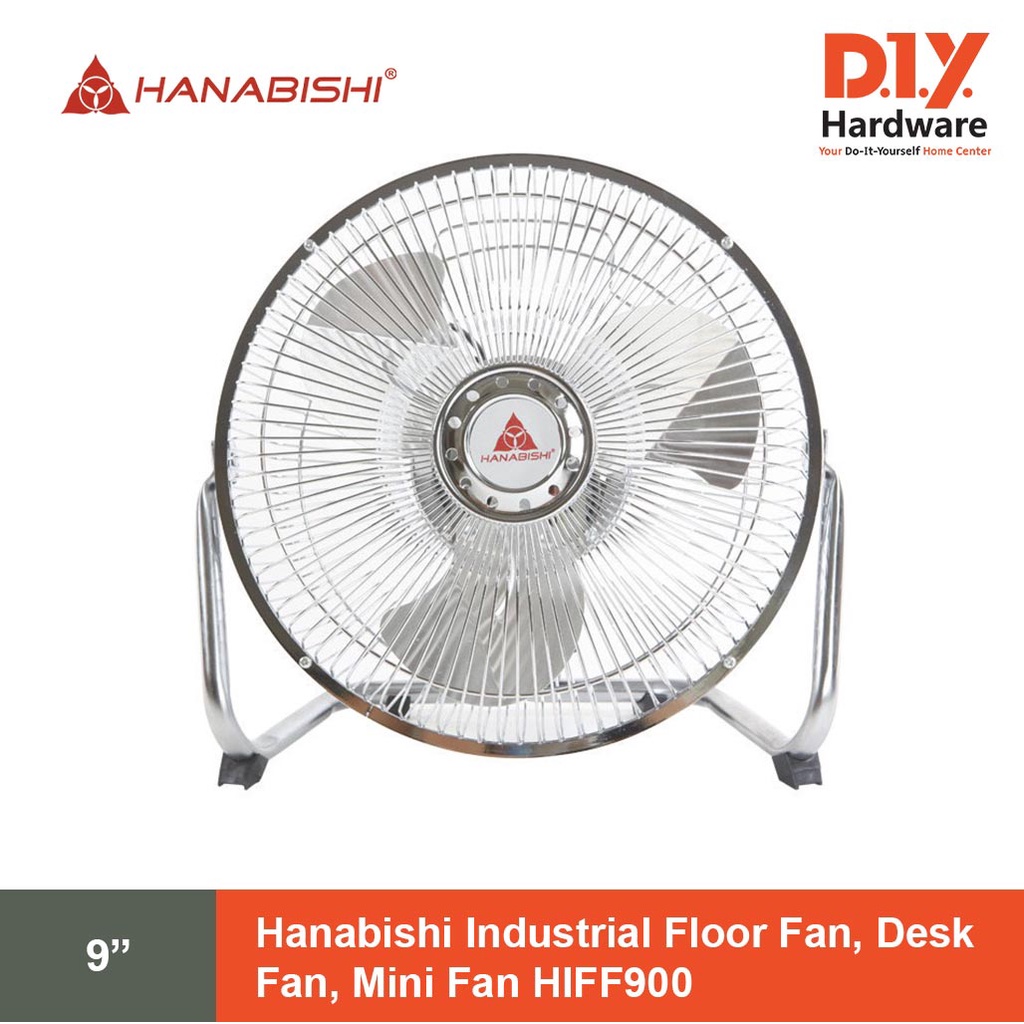 Hanabishi Industrial Floor Desk Fan Electric Fan HIFF-900 | Shopee ...