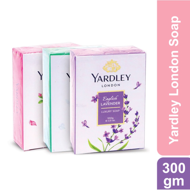 Yardley London 3BARx100g Luxury Soap Collection Dubai UAE | Shopee ...