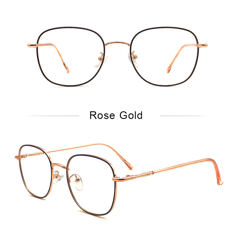 LUSEEN Anti Radiation Photochromic Eyeglass For Woman Man Replaceable ...