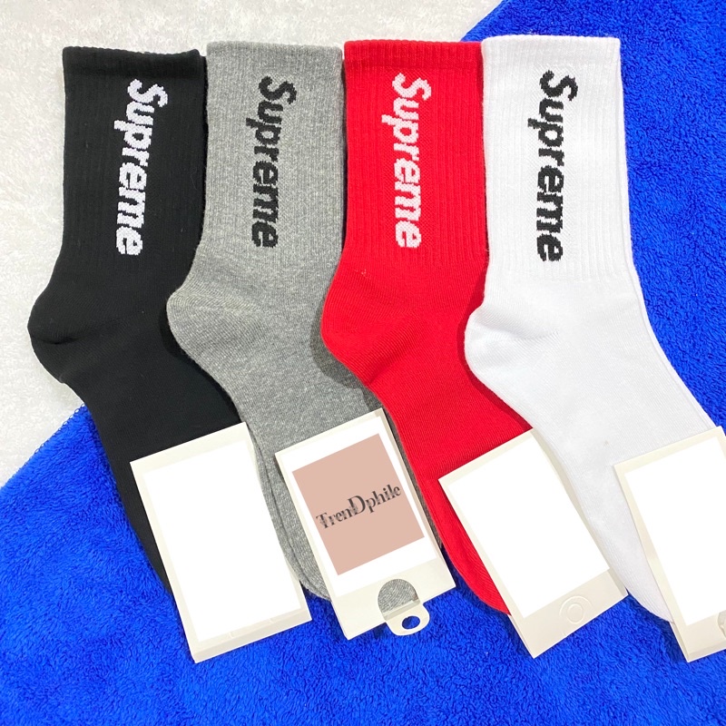 Supreme Iconic Socks • [B1] | Shopee Philippines
