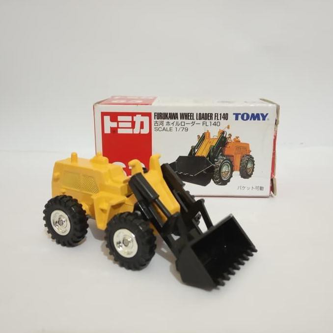 Tomica Collection Display Toys No. 63 Furukawa Wheel loader FL140 ...
