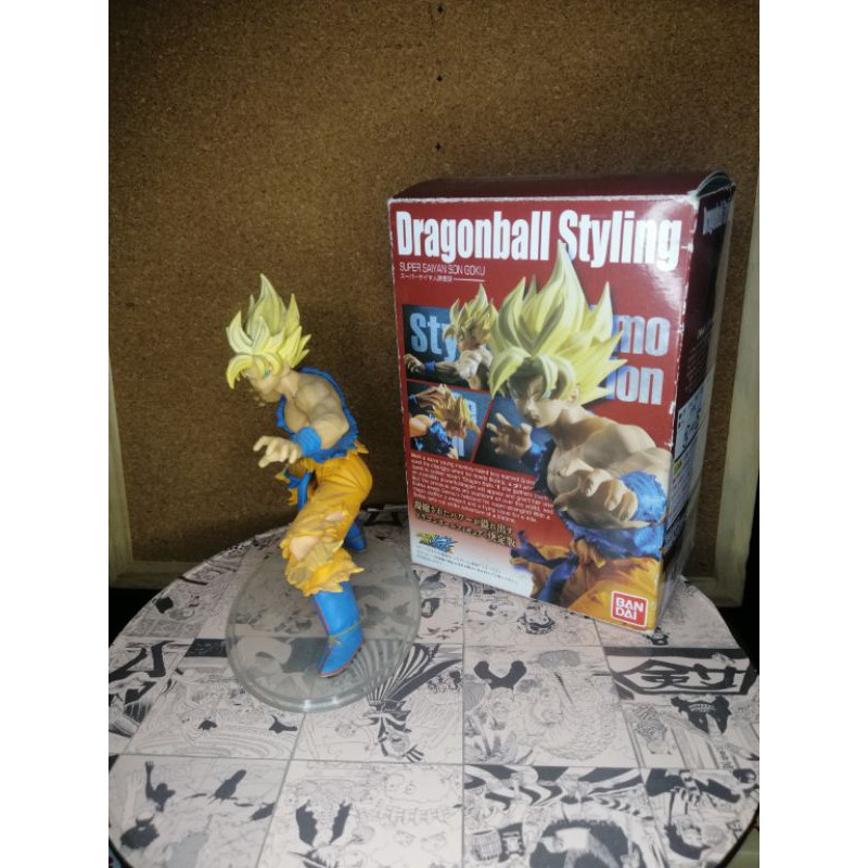 Authentic SSJ Goku Styling DBZ Figure | Shopee Philippines