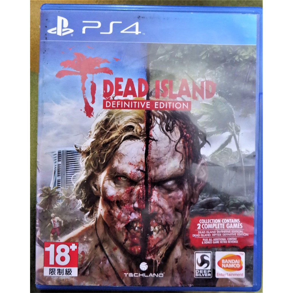 Ps4 Second DEAD ISLAND DEFINITIVE EDITION Cassette | Shopee Philippines