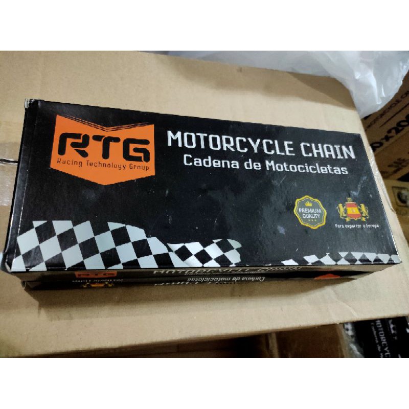 RTG MOTORCYCLE CHAIN 520H 110LINKS | Shopee Philippines