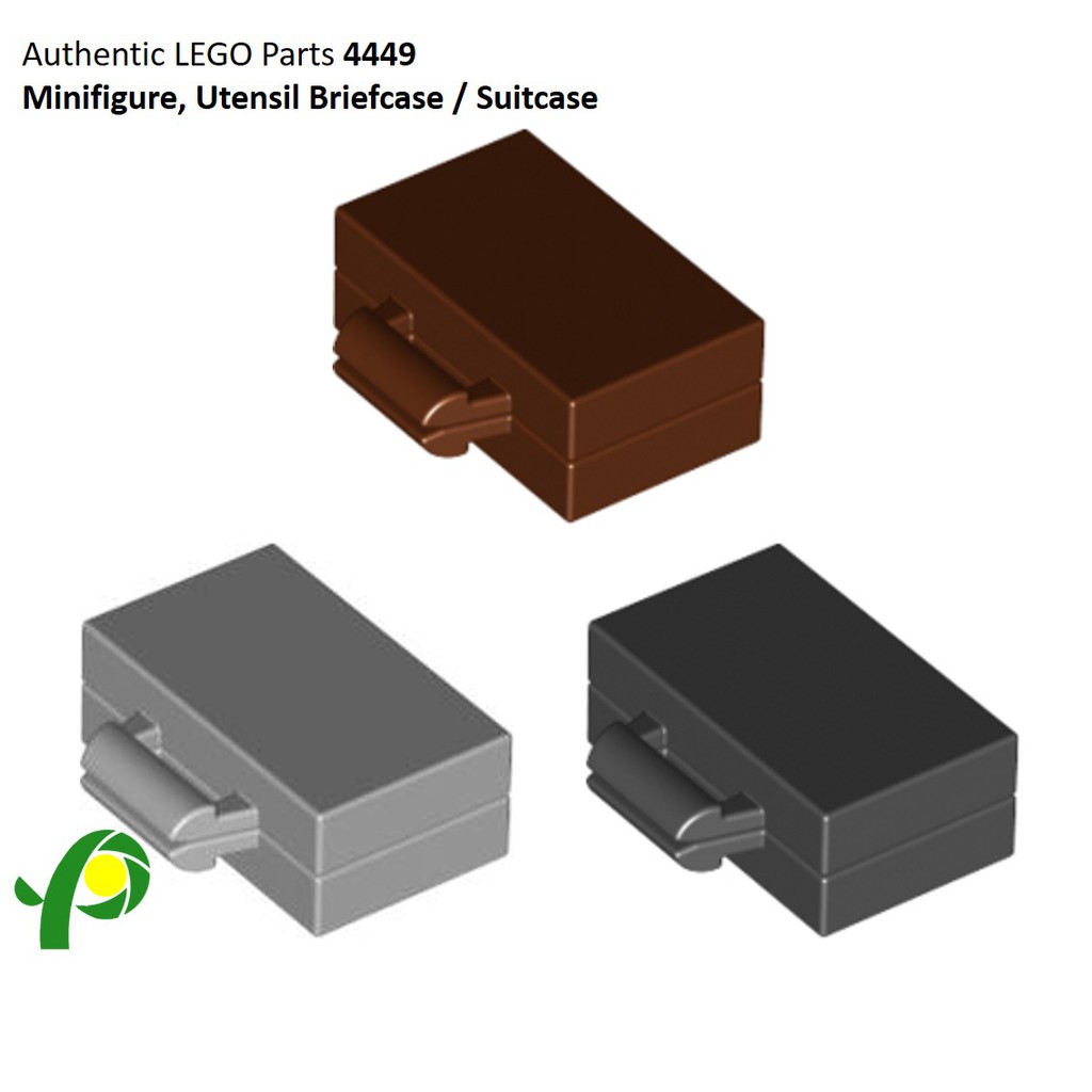 LEGO Parts 4449 Minifigure Utensil Briefcase / Suitcase | Shopee ...