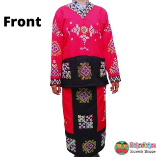 Manobo Native Printed Costume Attire/ Ethnic Cultural Dress | Shopee ...