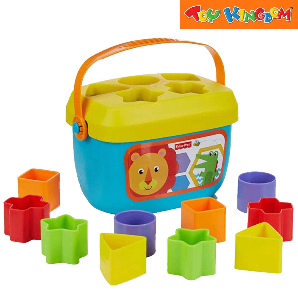 Fisher-Price Shapes Baby's First Blocks Bucket | Shopee Philippines