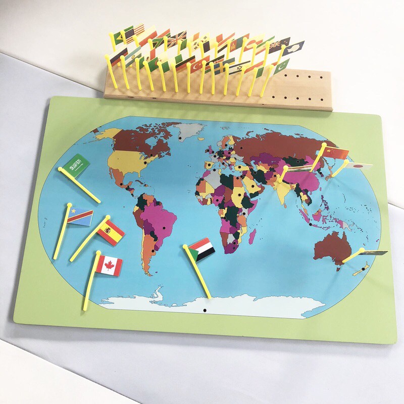 Montessori Flags of the World | Shopee Philippines
