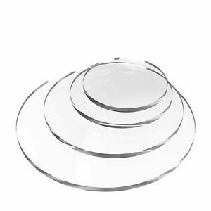 Circle Round Clear Acrylic Sheet Pre Cut | Shopee Philippines