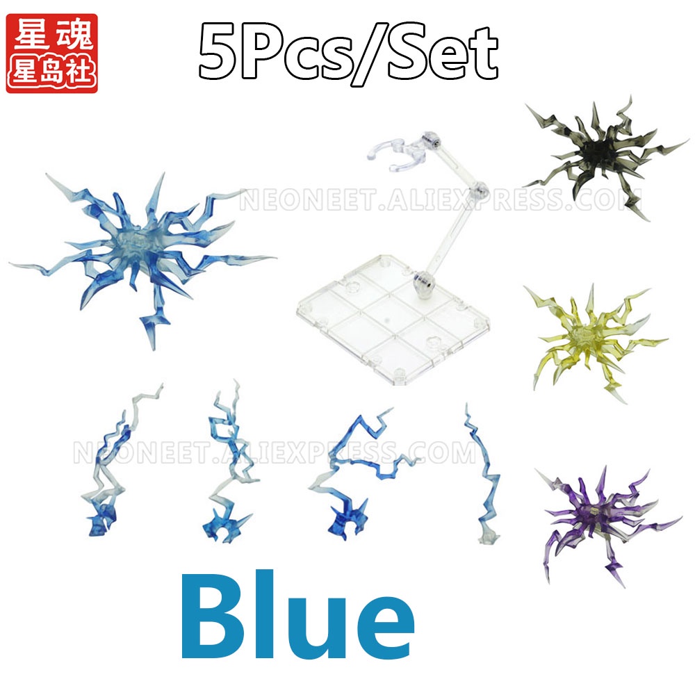 Blue Lightning Special Effects Model Demon Slayer Action Figure ...