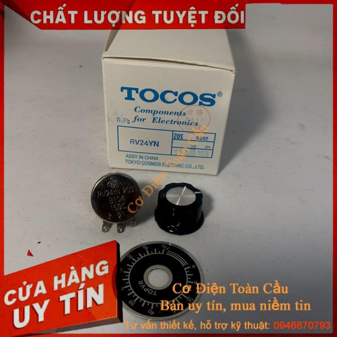 Tocos Variable Resistor tocos RV24YN 20S 10K 5k 500K B103, B102, B104 ...