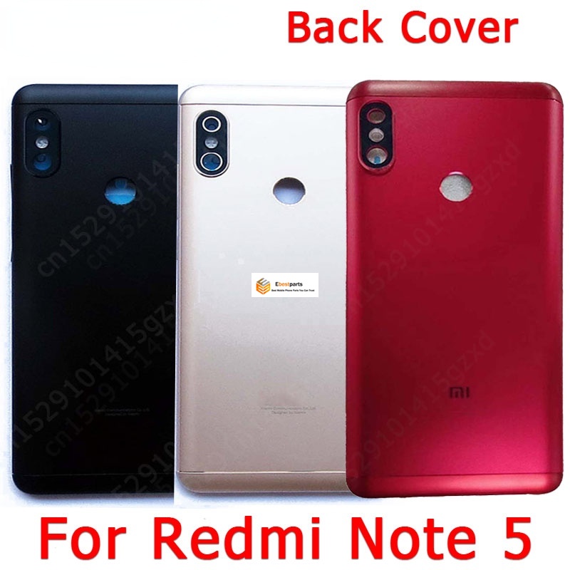 EB-Back Battery Cover for Xiaomi Redmi Note 5 rear housing cover case ...