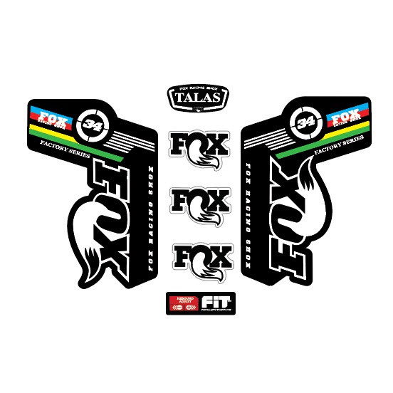 Fox 34 Talas Fork Decals | Shopee Philippines