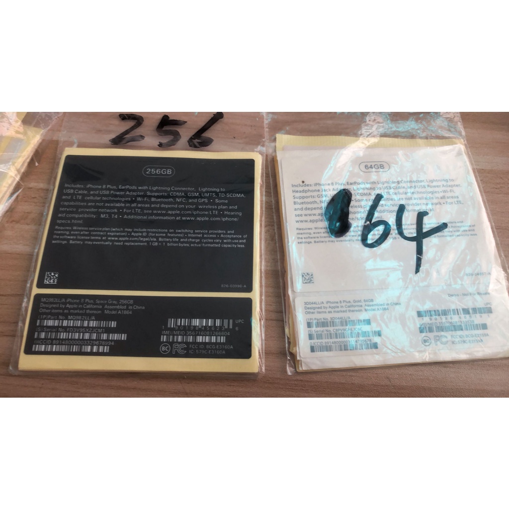 1pcs for iphone box IMEI sticker print | Shopee Philippines