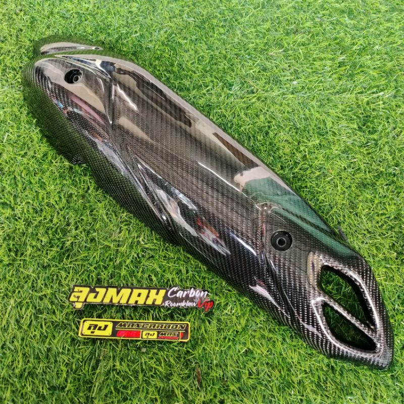 Real Carbon Cover Pipe new nmax aerox Unclemaxcarbon | Shopee Philippines