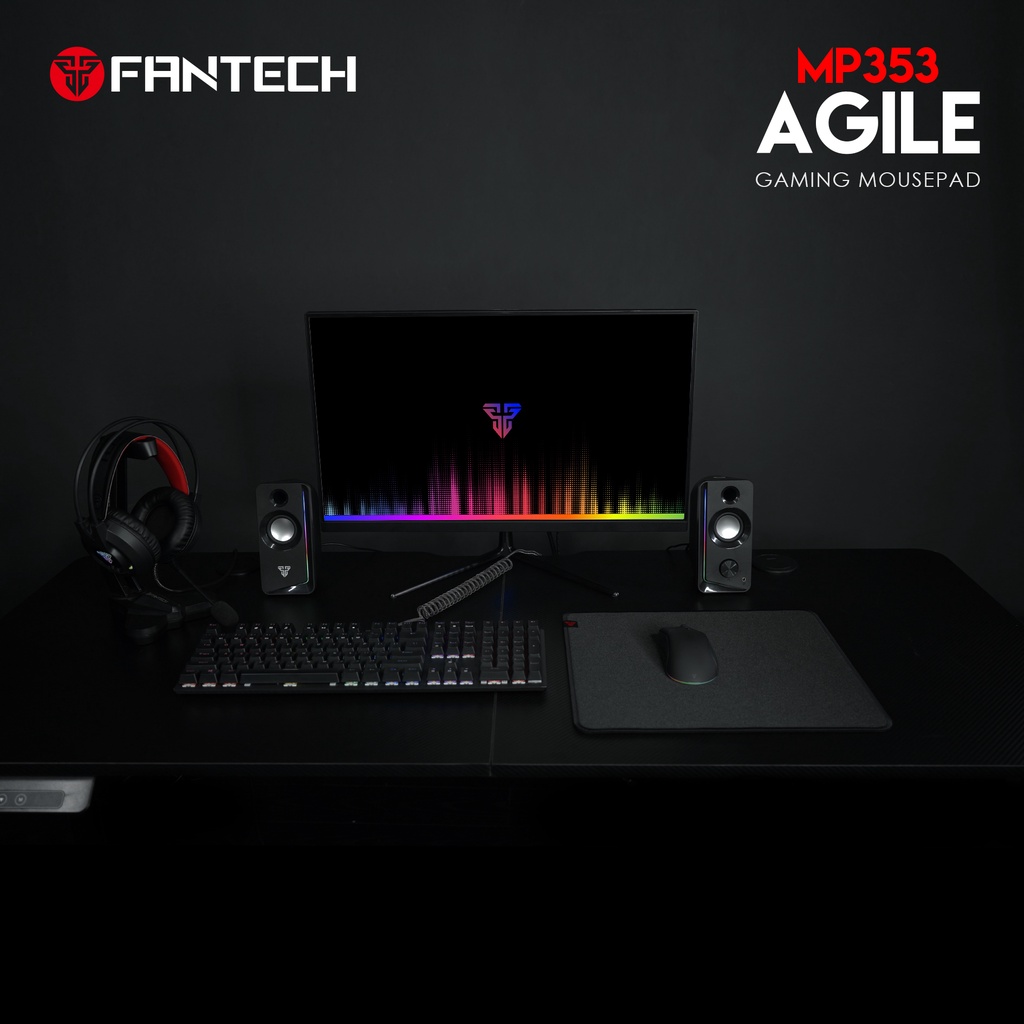Fantech MP353 Agile Non-slip Mousepad with Rubber and Optimized for ...
