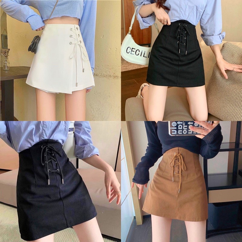 TRENDY LANNY Criss Cross Trending Skirt | Shopee Philippines