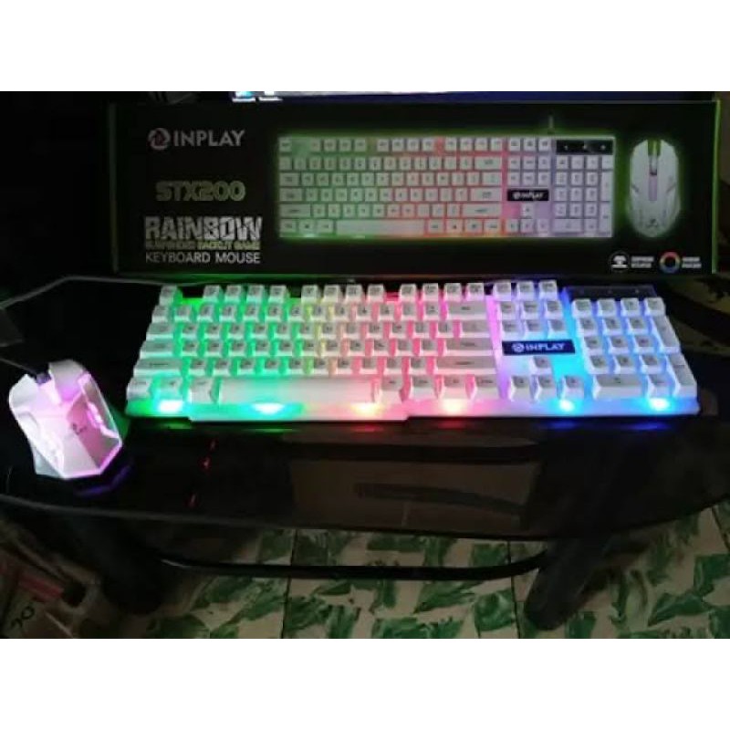 Inplay STX 200/360 RGB Keyboard and mouse | Shopee Philippines