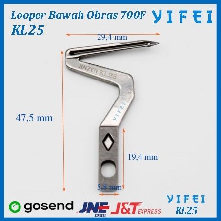 Loper Obras 4th Thread KL25/YIFEI-KL25(AA) | Shopee Philippines