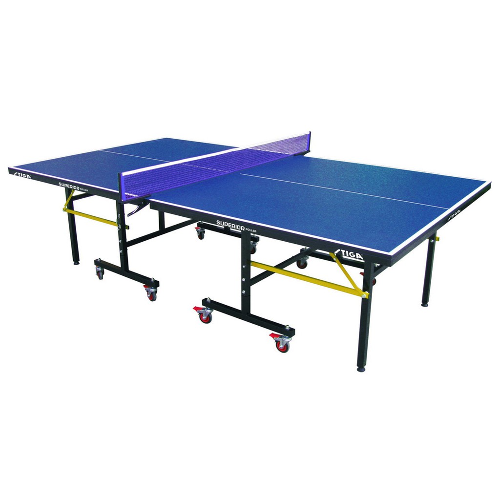 Stiga Superior Competition Folding Table Tennis Table 18mm For Indoor ...