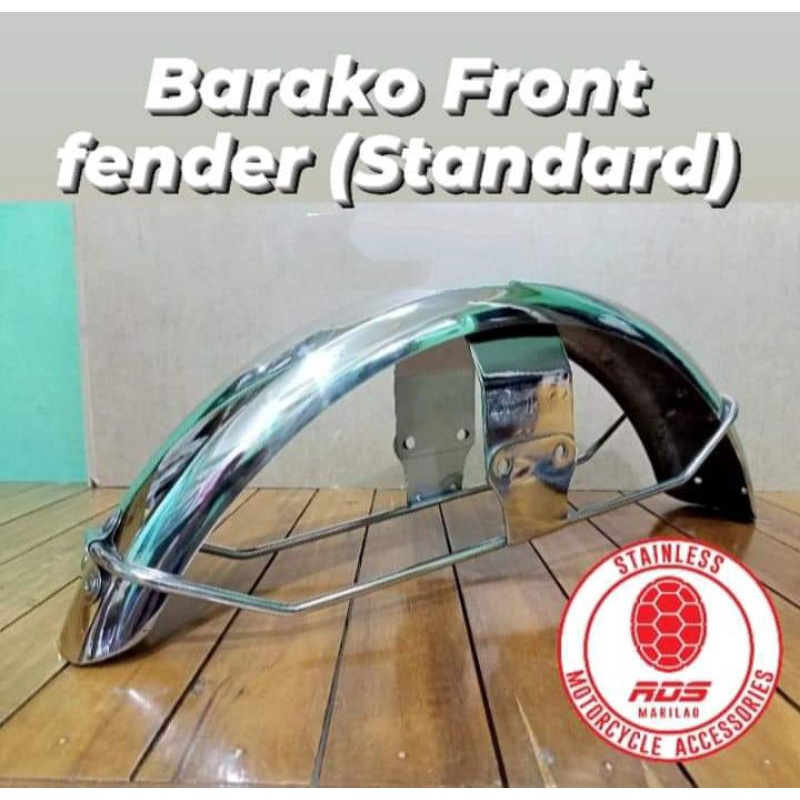 Stainless Front Fender For Barako (RDS) | Shopee Philippines