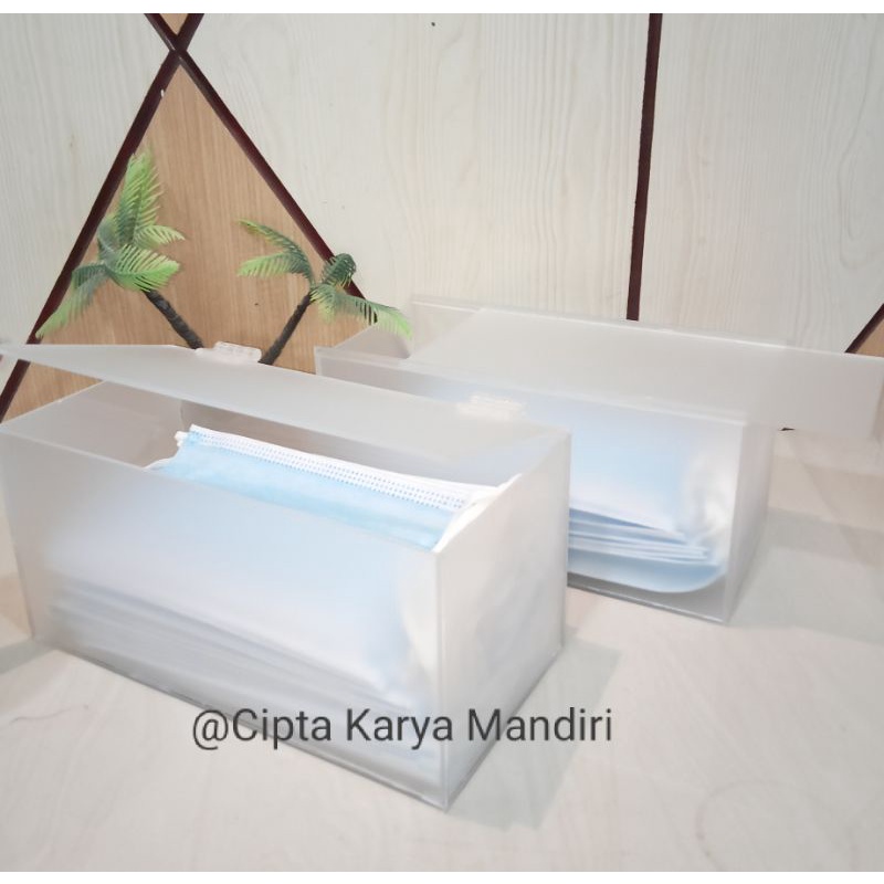 Full Acrylic Satin Mask Box Becomes More Luxurious | Shopee Philippines