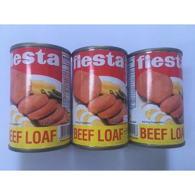 Fiesta Beef Loaf 150g | Shopee Philippines