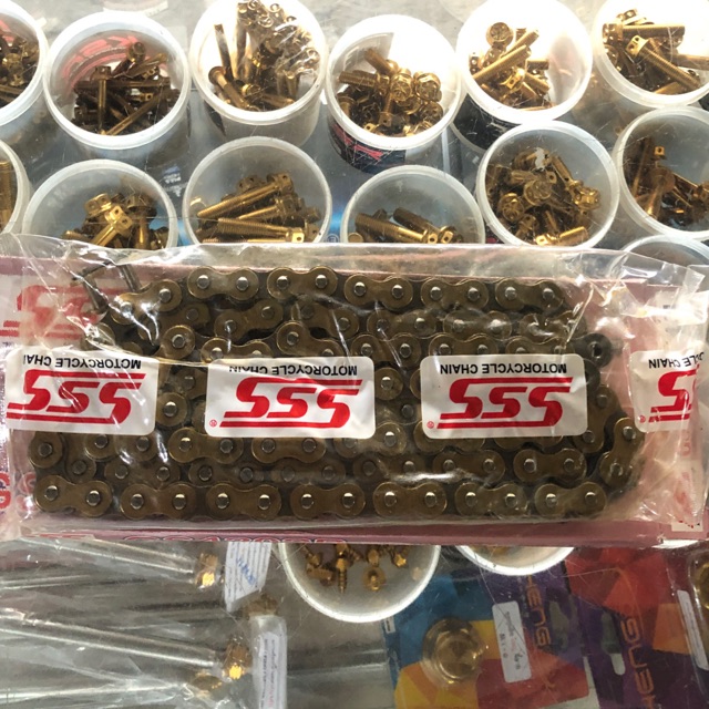 SSS Chain 420x110L ( GOLD ) | Shopee Philippines