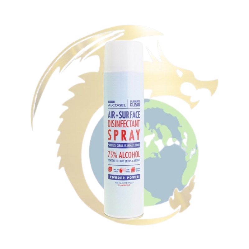 BENCH Alcogel Air & Surface Disinfectant Spray 300ml | Shopee Philippines