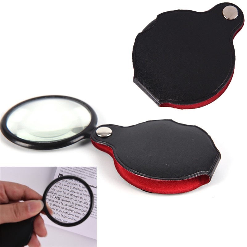 WHPH Folding 10X Mini Pocket Jewelry Magnifier Eye Glass Loupe | Shopee ...