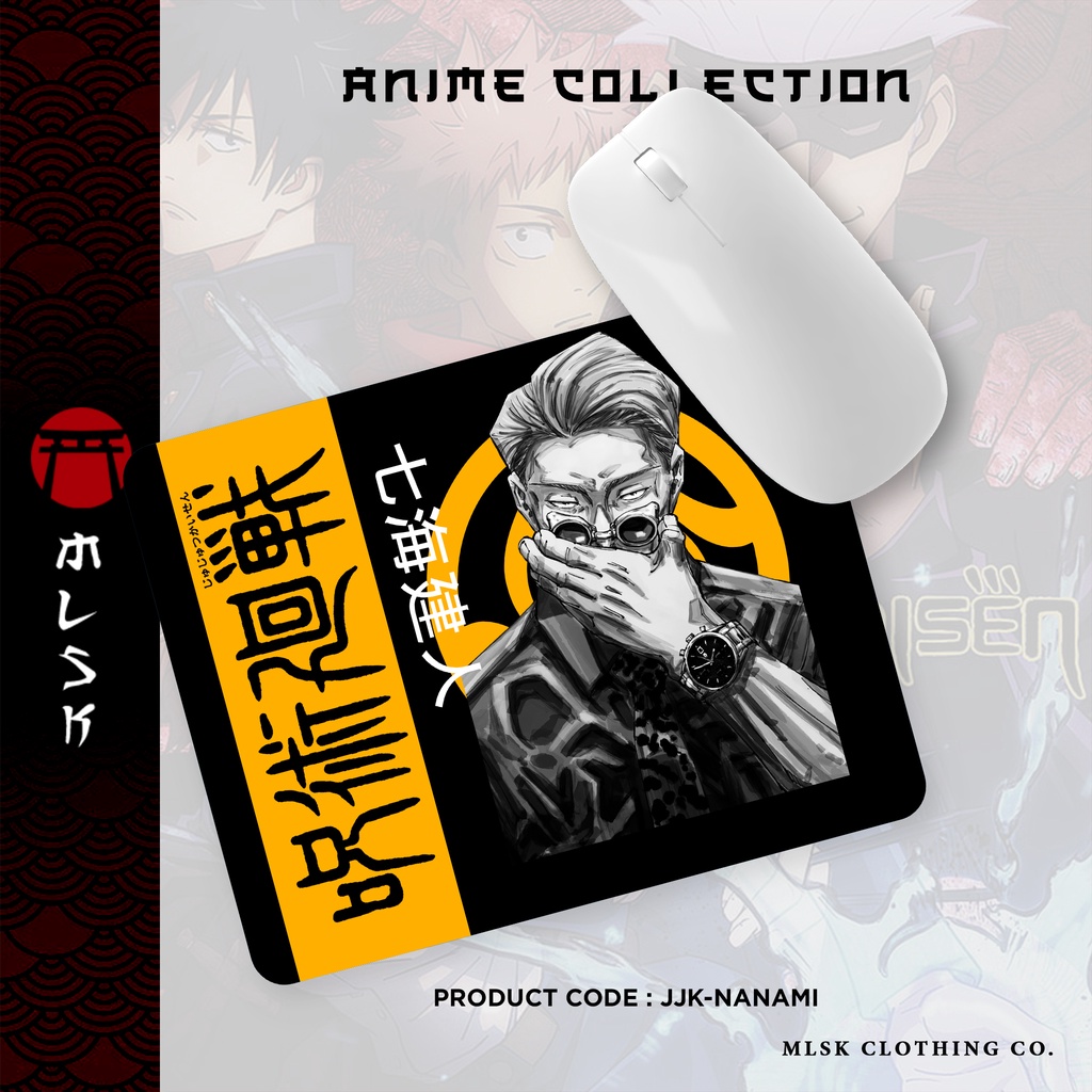 JUJUTSU KAISEN ANIME MOUSE PAD ITADORI GOJO FUSHIGURO KUGISAKI MAKI ...