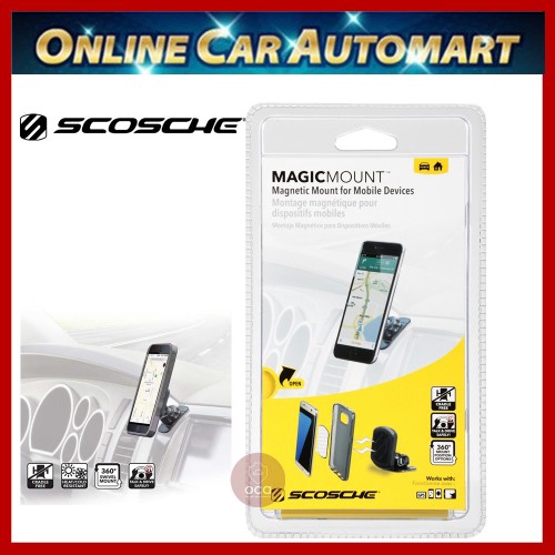 Scosche Magic Mount Magnetic Dash Mount for Mobile Devices | Shopee ...