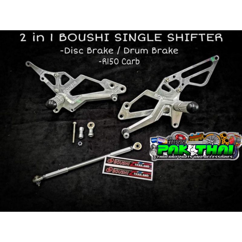 Boushi shifter 2in 1 single shifter raider 150 | Shopee Philippines