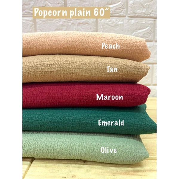 Popcorn Fabric 60"width | Shopee Philippines