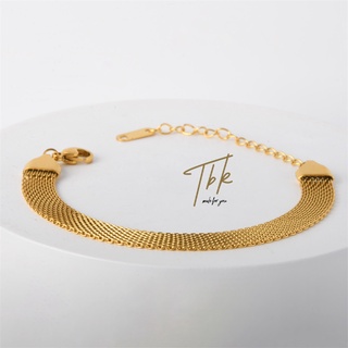 TBK 18k Gold Bracelet for Women Titanium Steel Bracelet Accessories ...