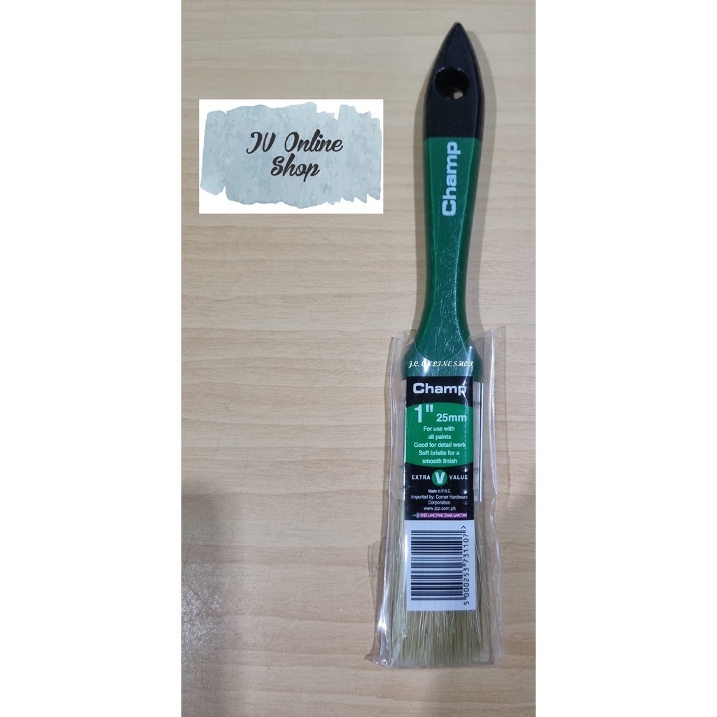CHAMP paint brush (0.5” | 0.75” | 1” | 1.5” | 2” | 2.5" ) | Shopee ...