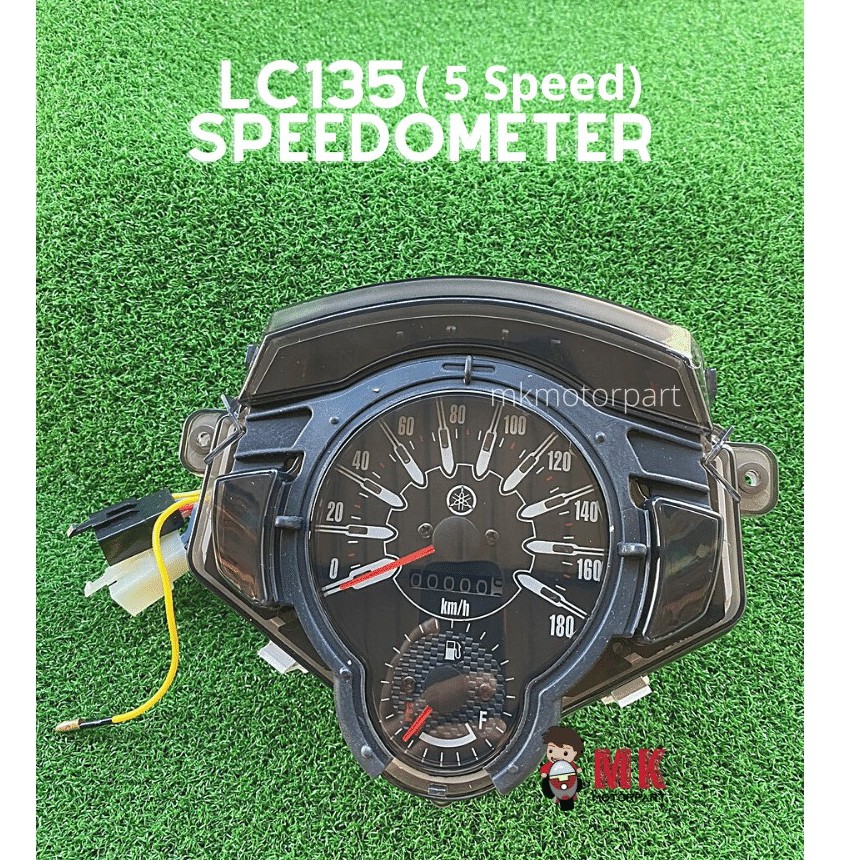 (5s) Yamaha LC135 New , LC2 55C 5 Speed Meter Assy LC-II Speedometer ...
