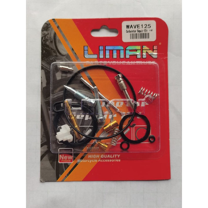CARBURETOR REPAIR KIT WAVE 125 LIMAN BRAND | Shopee Philippines