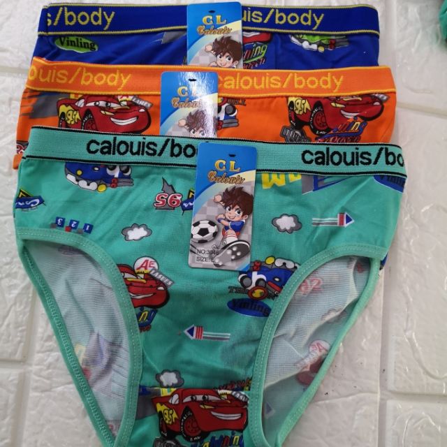 CARS BRIEF Kids 12pcs(6-8 years old) | Shopee Philippines