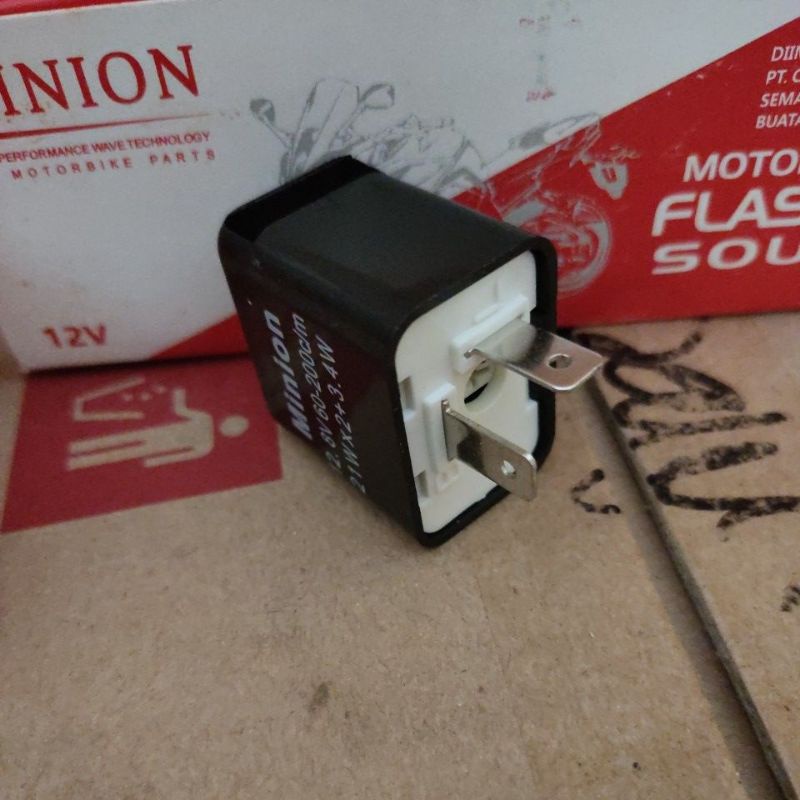 Minion Sound racing turn signal automatic Flasher | Shopee Philippines