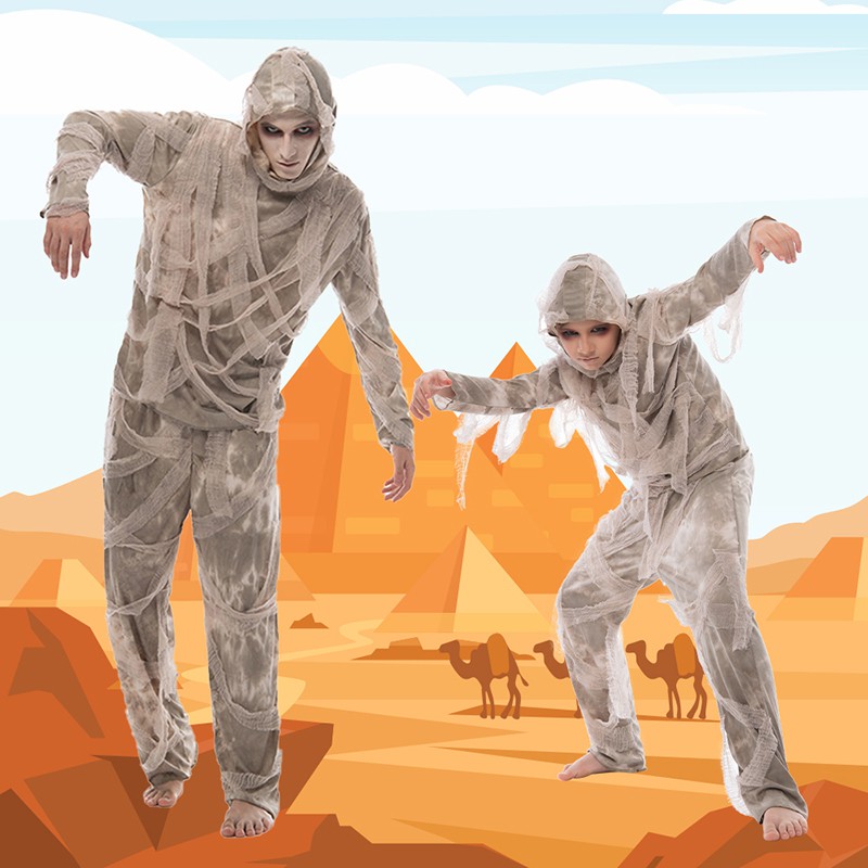 COD New Child Halloween Match Horror Egyptian Mummies Cosplay Outfit ...